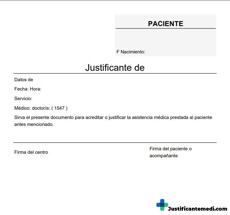  Descargar Plantilla De Justificante M dico Osakidetza JustificanteMedi